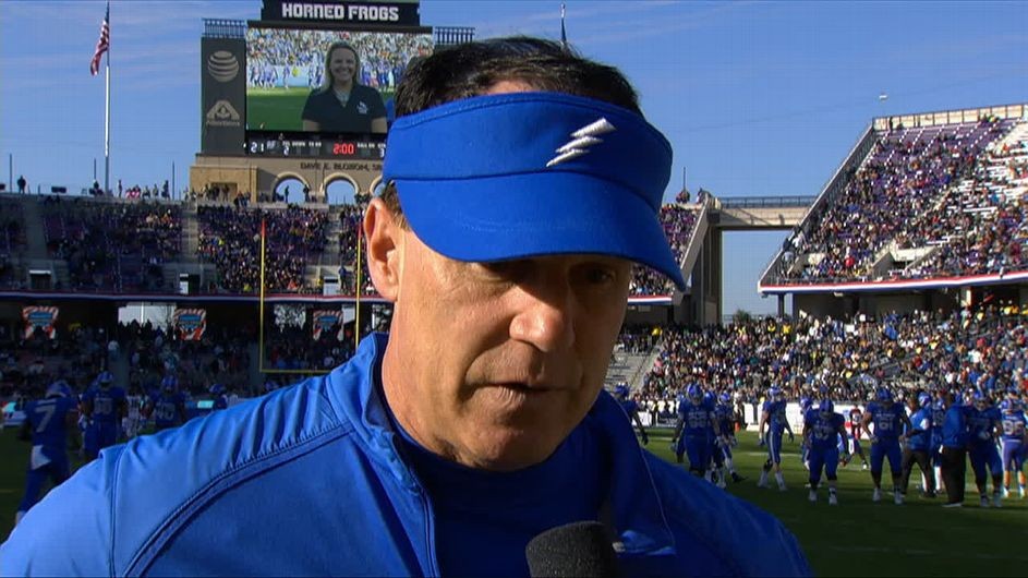 Air Force Troy Calhoun Halftime Interview