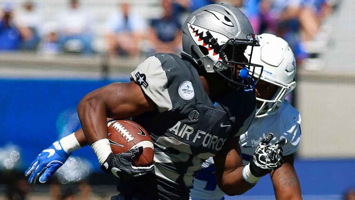 Football fashion: Behind Air Force's top-secret fighter jet uniforms