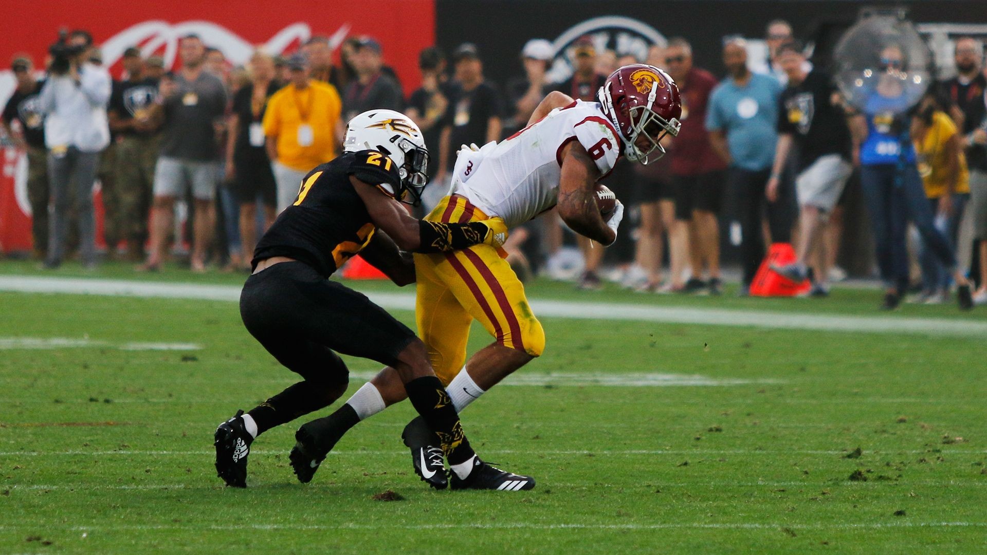 Analysis of key plays and concepts in USC football’s win over ASU