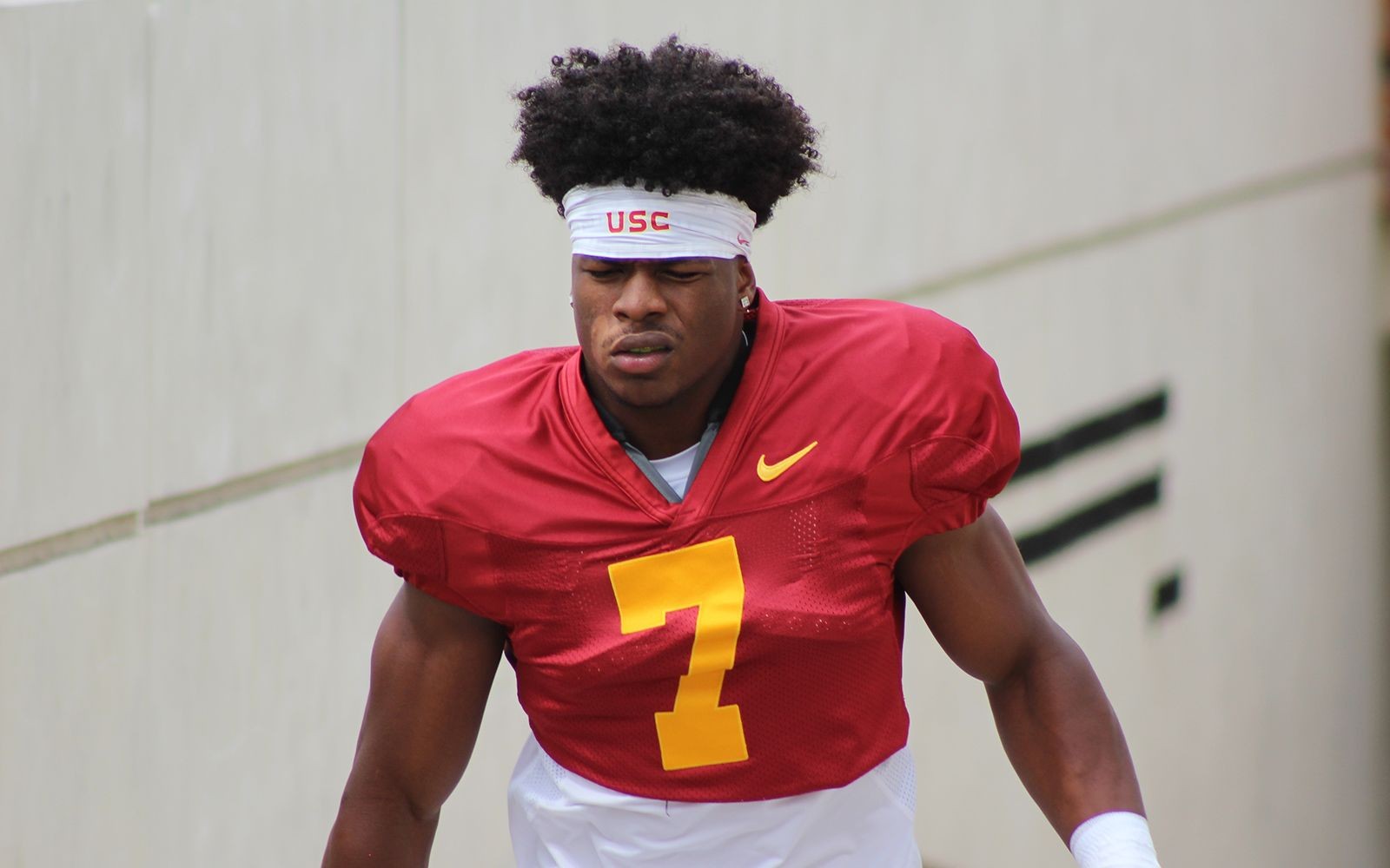 Stephen Carr reportedly injured, will miss USC Football Spring Camp
