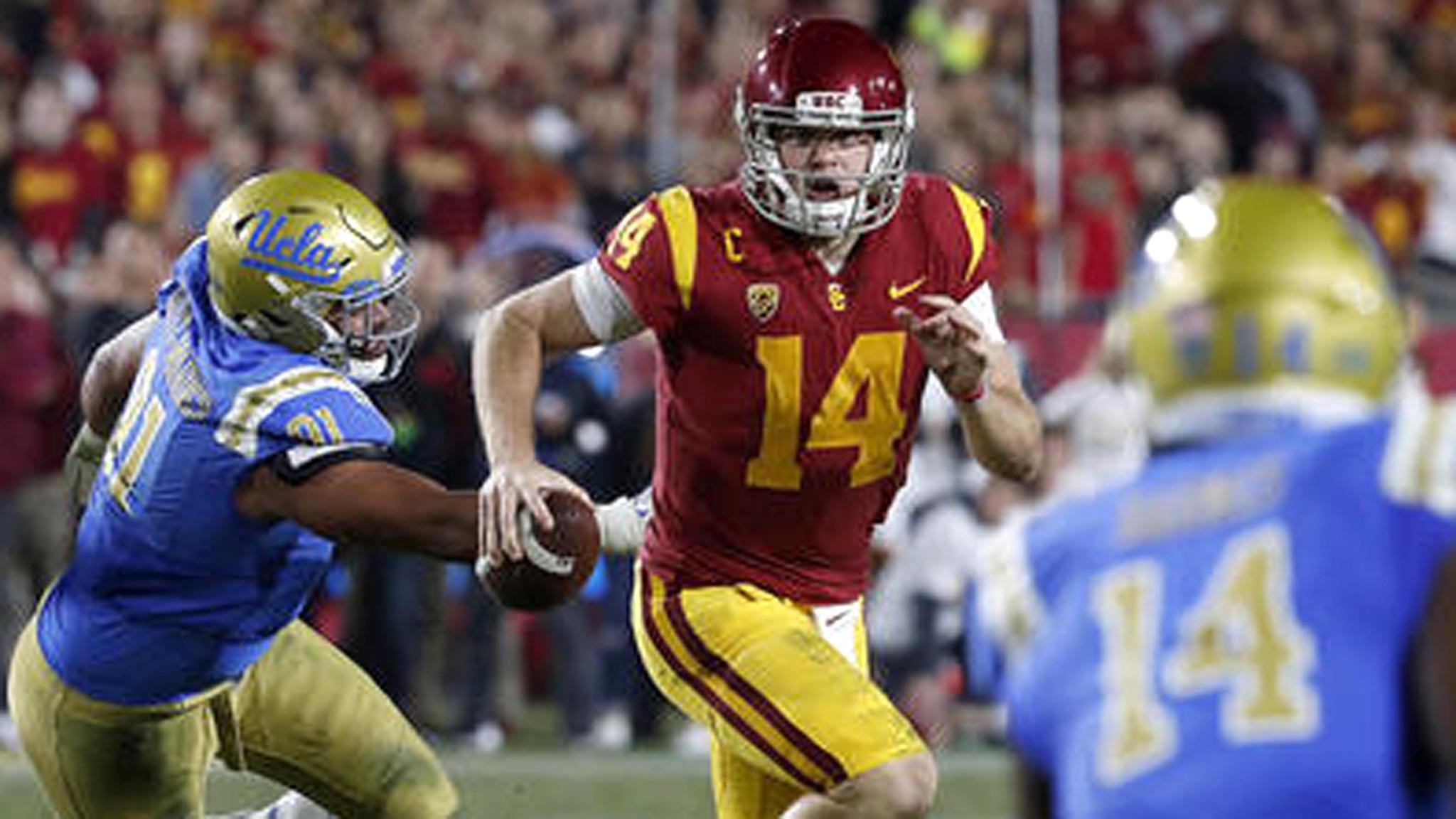 UCLA puts up a fight, but USC gets the victory in rivalry game