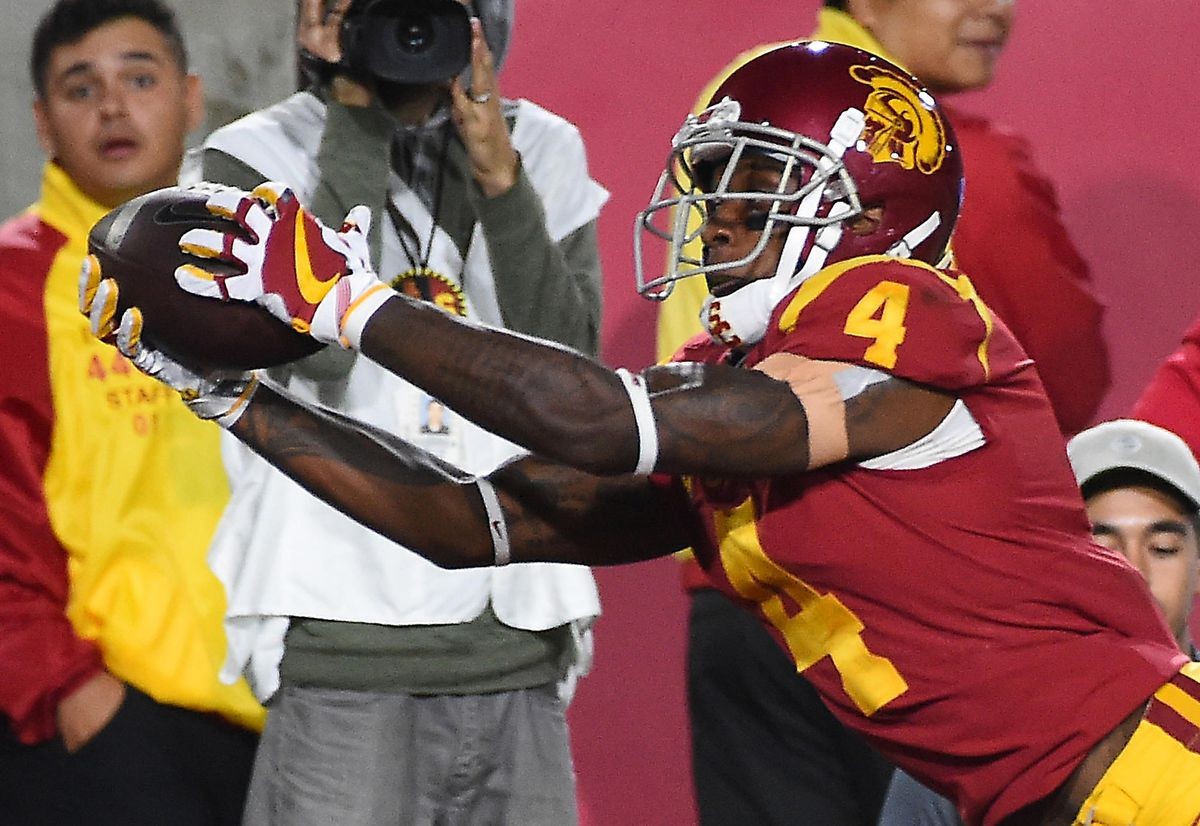 Former USC receiver Steven Mitchell is happy he was able to catch on ...