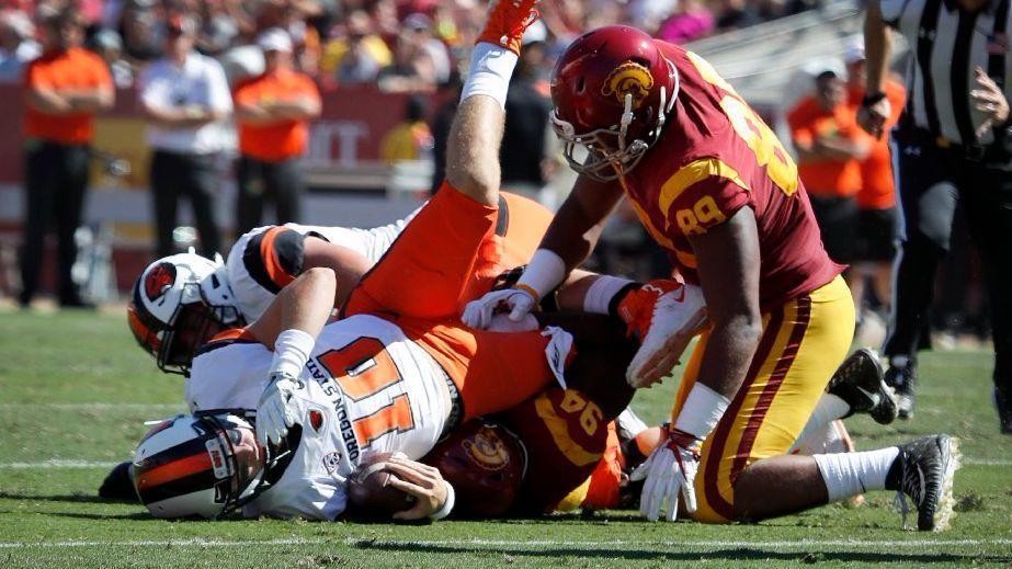 A final exam awaits Christian Rector and USC's emergency starters ...