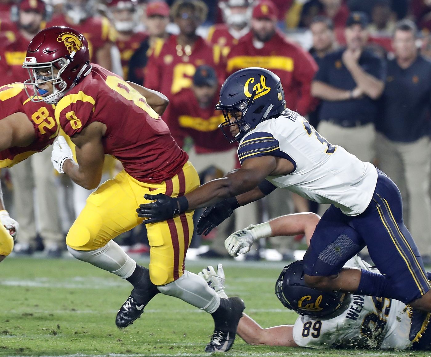 USC eliminated from division race after fizzling against California