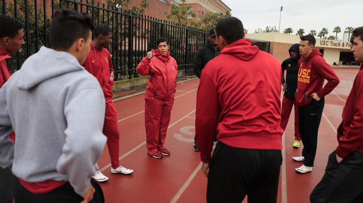 Track meet at USC brings together the five women coaching the men's and ...