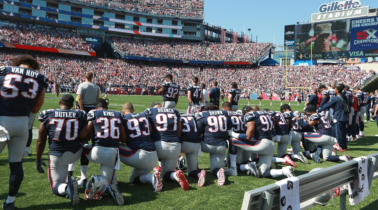 NFL Policy Will Require Players on Field to Stand for Anthem, Show Flag ...