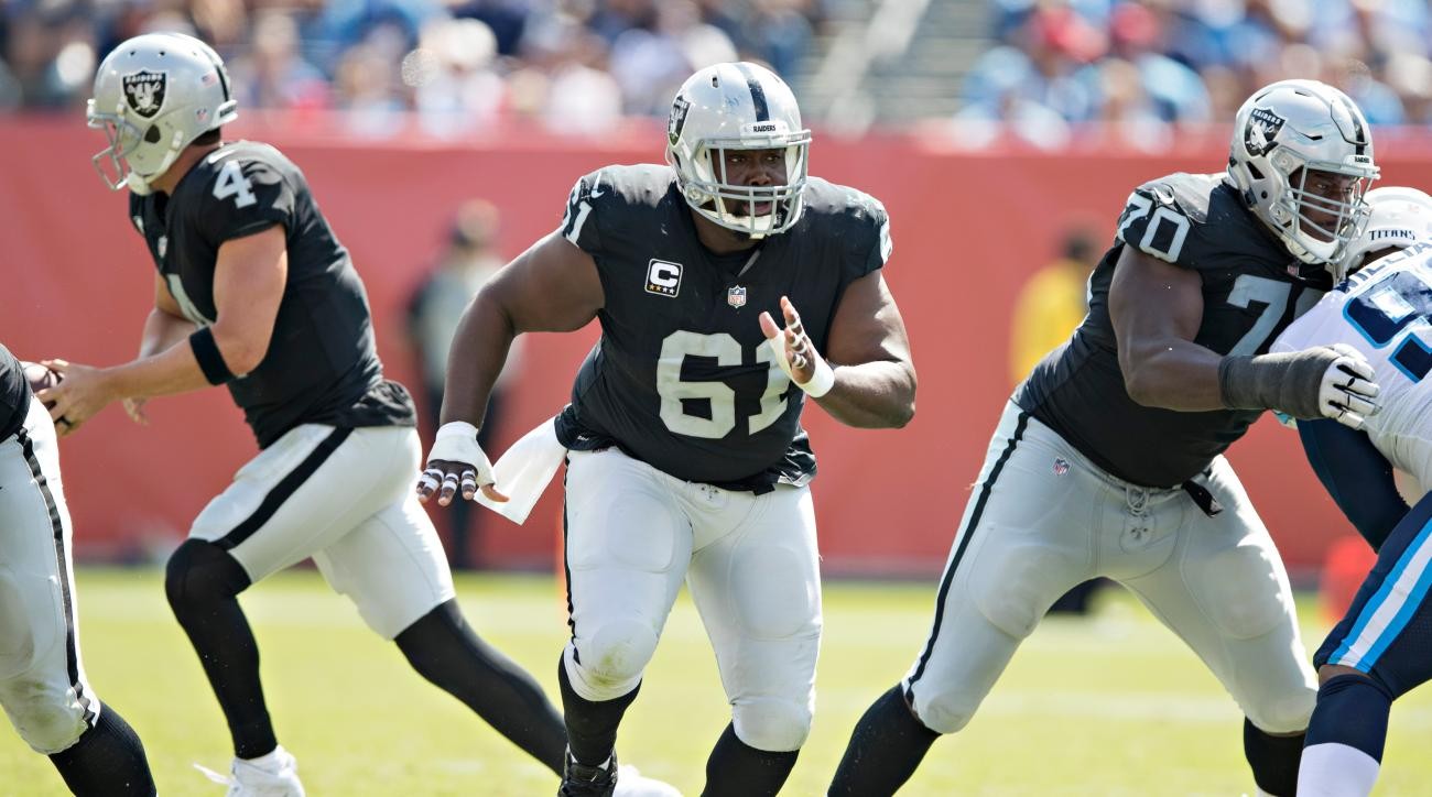 Raiders' Rodney Hudson Becomes NFL's Highest-Paid Center With $33.75 ...
