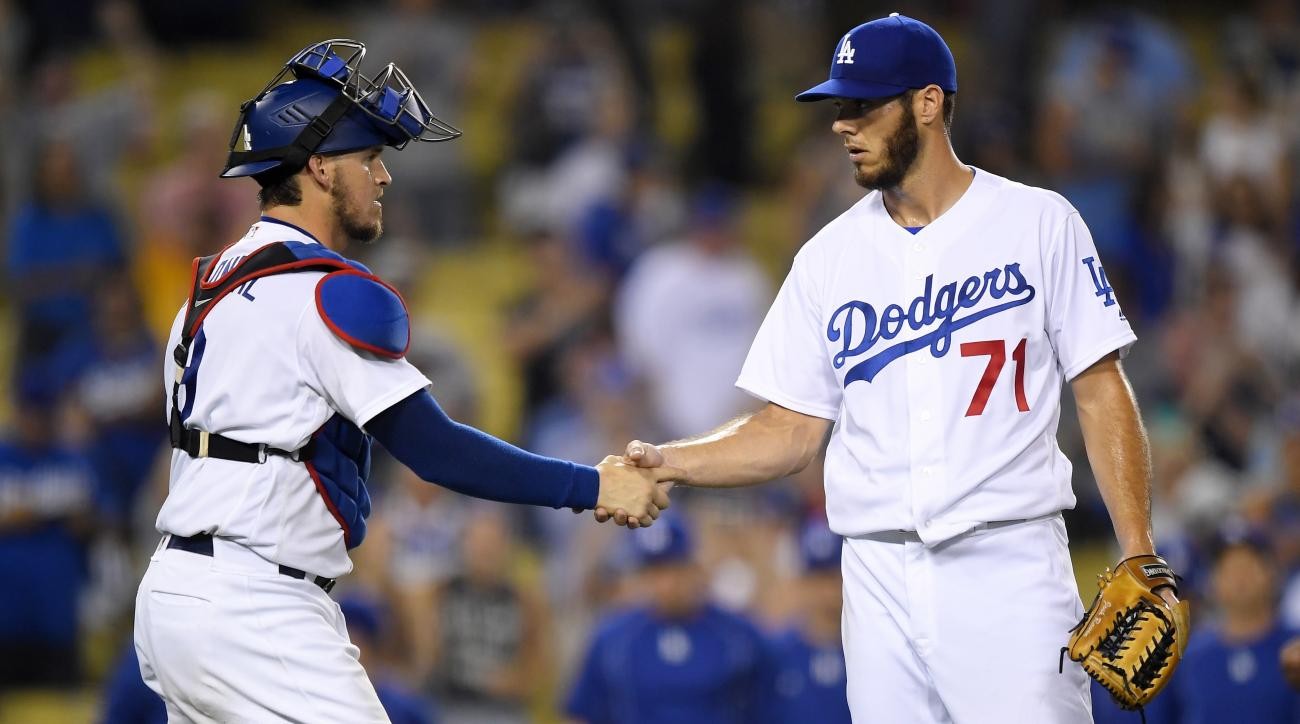 Jesse Chavez and Josh Ravin closed out a game at Chavez Ravine