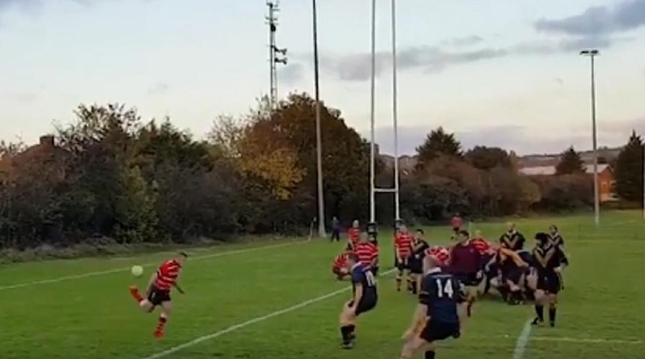 Watch: Rugby player finally pulls off amazing trick he’s been trying ...