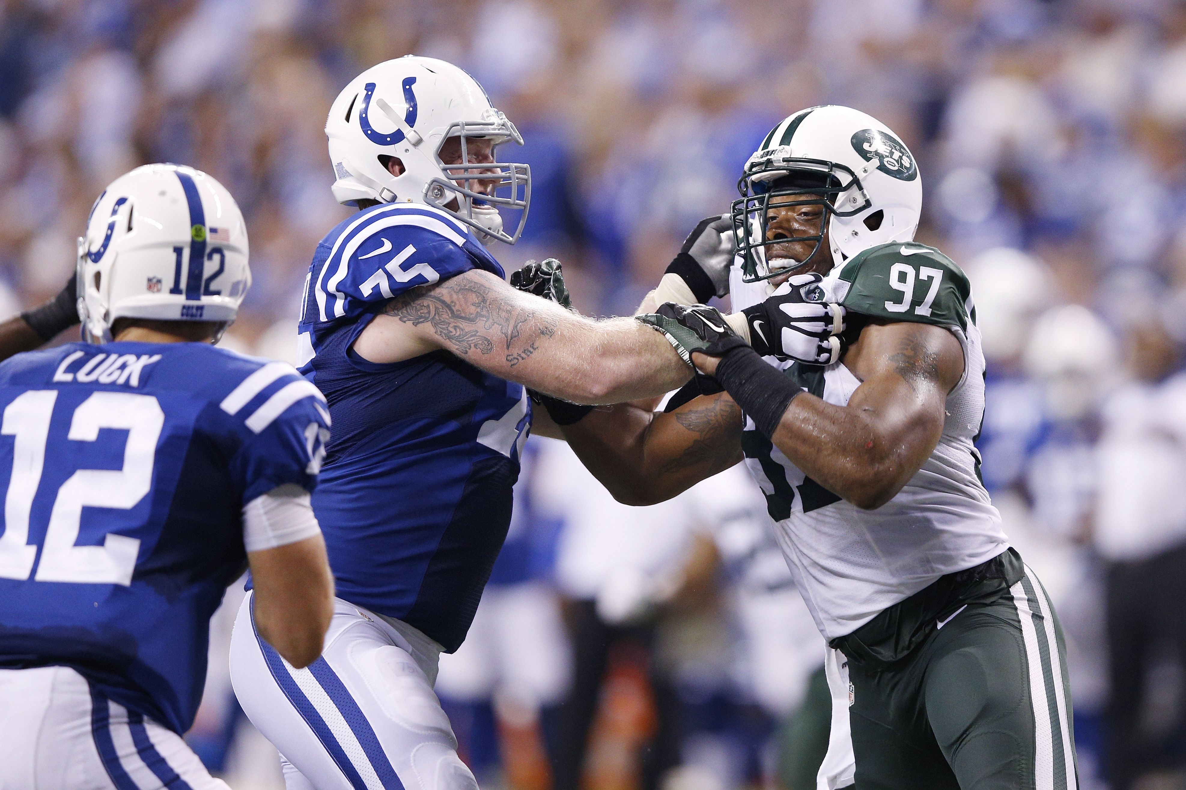 Colts Offensive Line Combos are Interesting