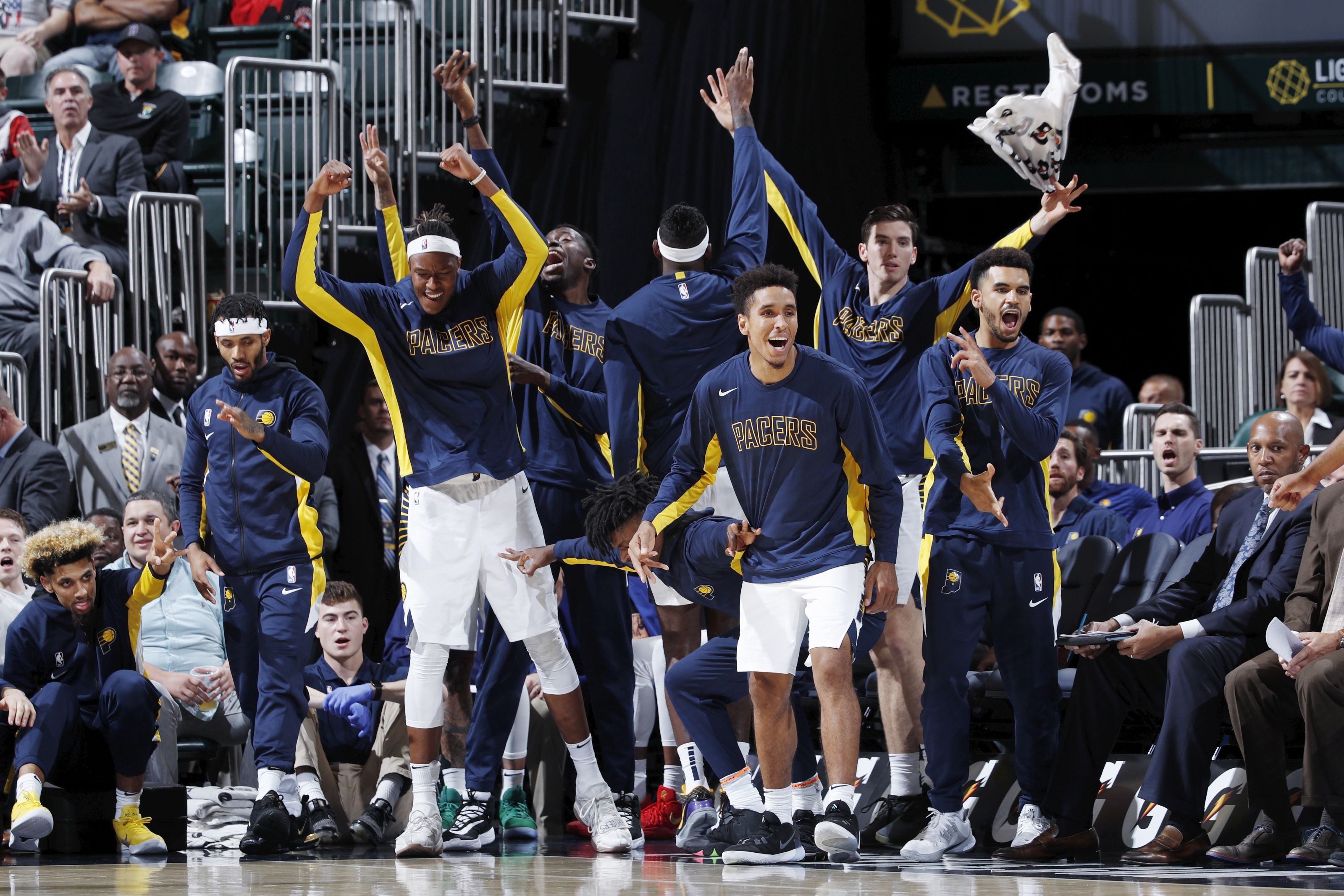 Indiana Pacers have reached the deep end of bench