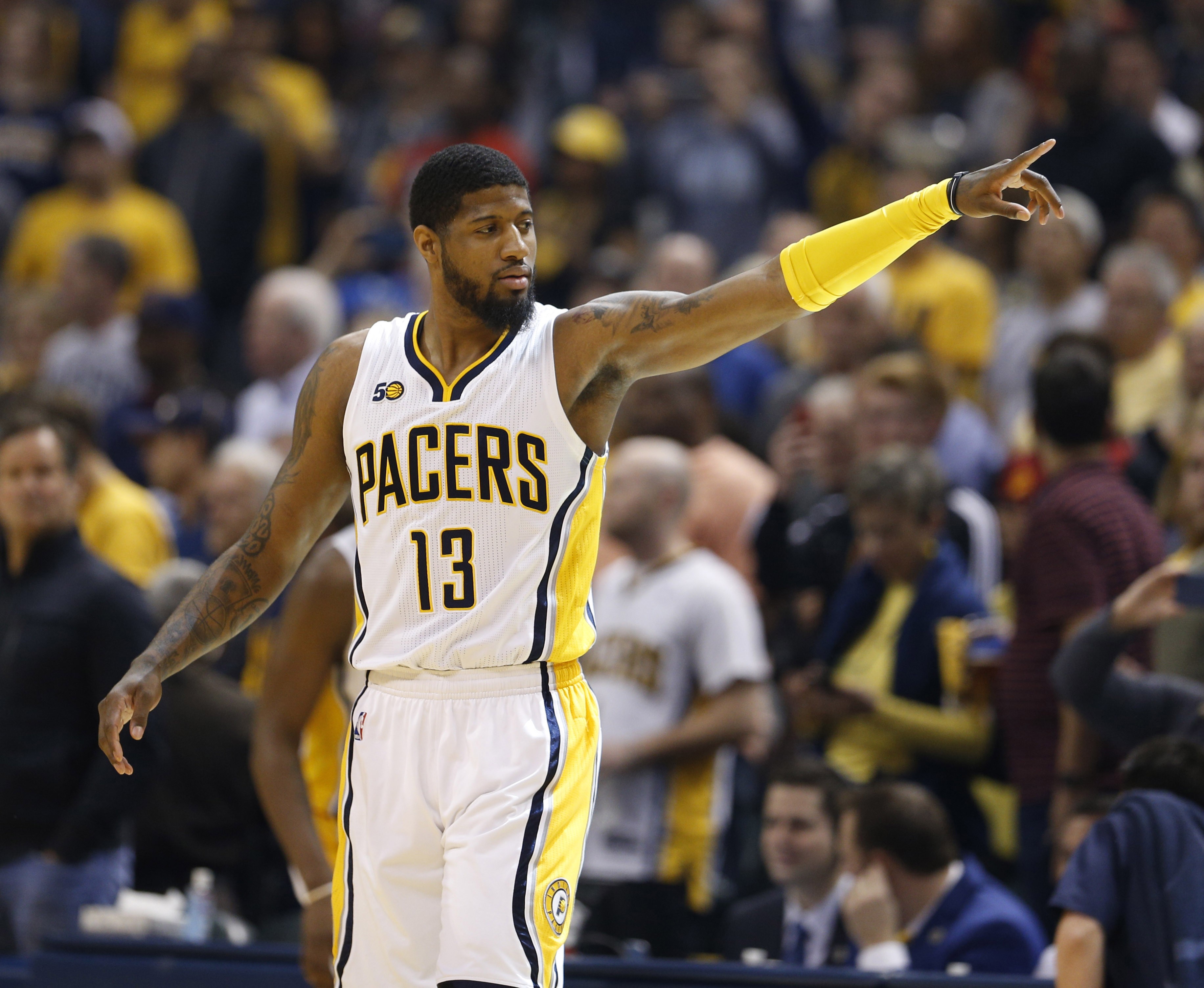 Nate Taylor: Paul George intends to finish his contract with the Pacers