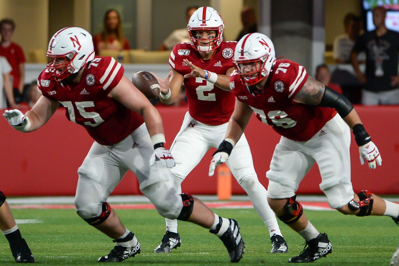 Nebraska Football: Offensive line putting in much-needed work