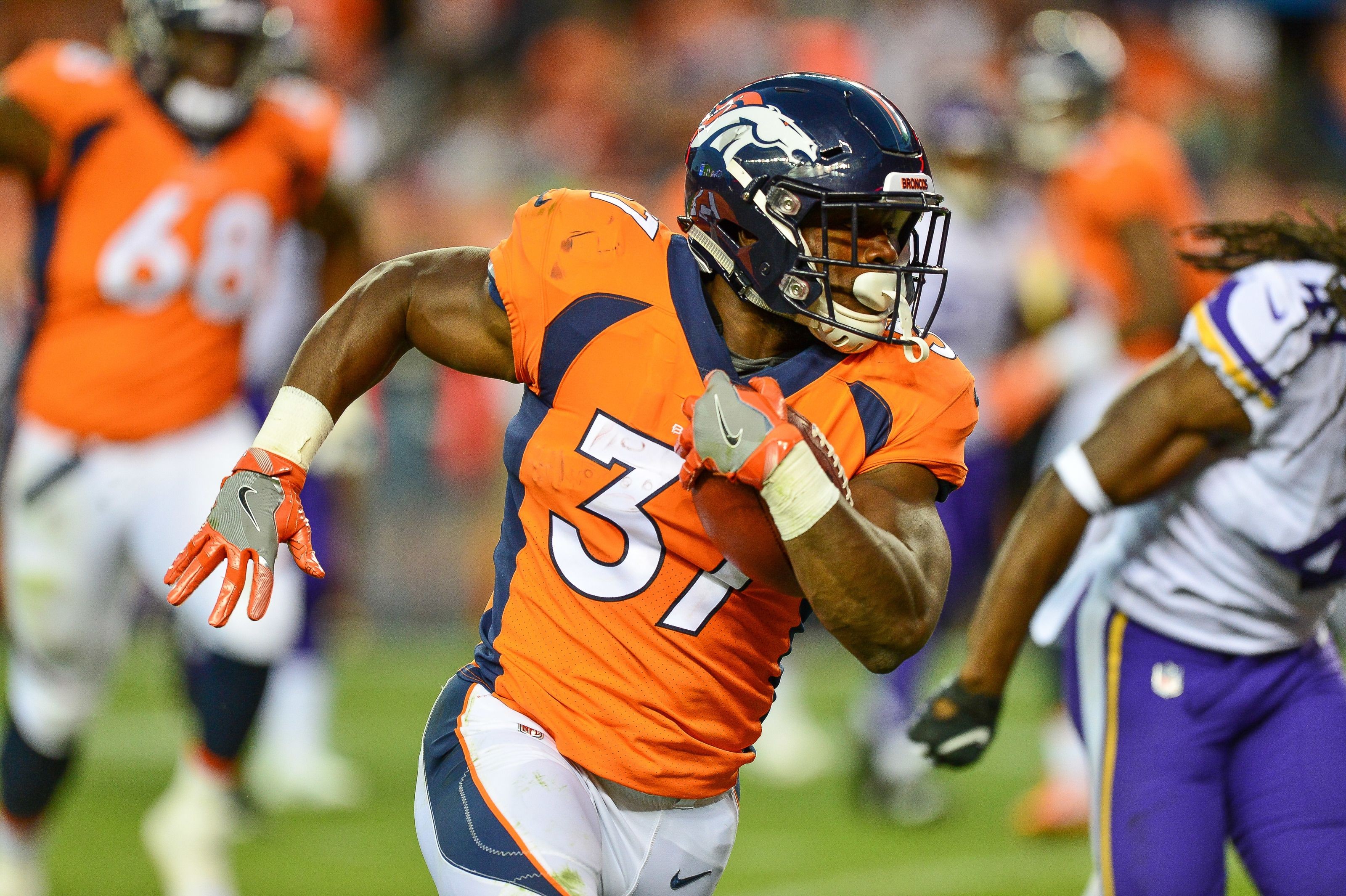 Running Back Royce Freeman Set To Start For Denver Broncos