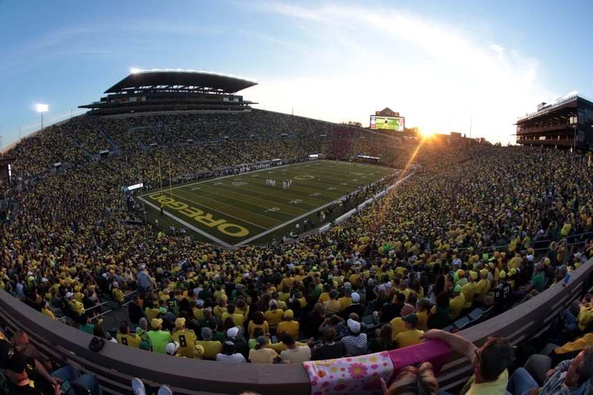 Oregon Football: Autzen Stadium 110 Game Sellout Streak Comes To An End