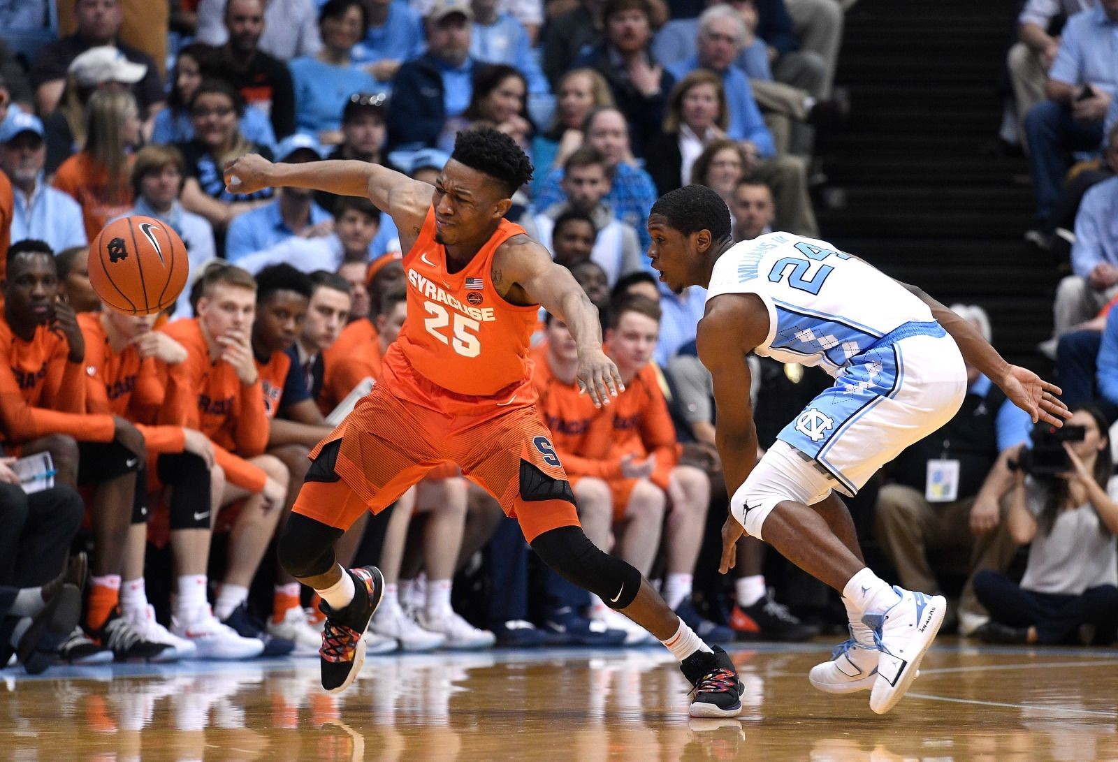 Syracuse Basketball: Bracket matrix update, top takeaways from UNC loss