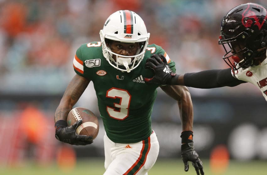 Miami football rated the favorite for 4-star WR Romello Brinson