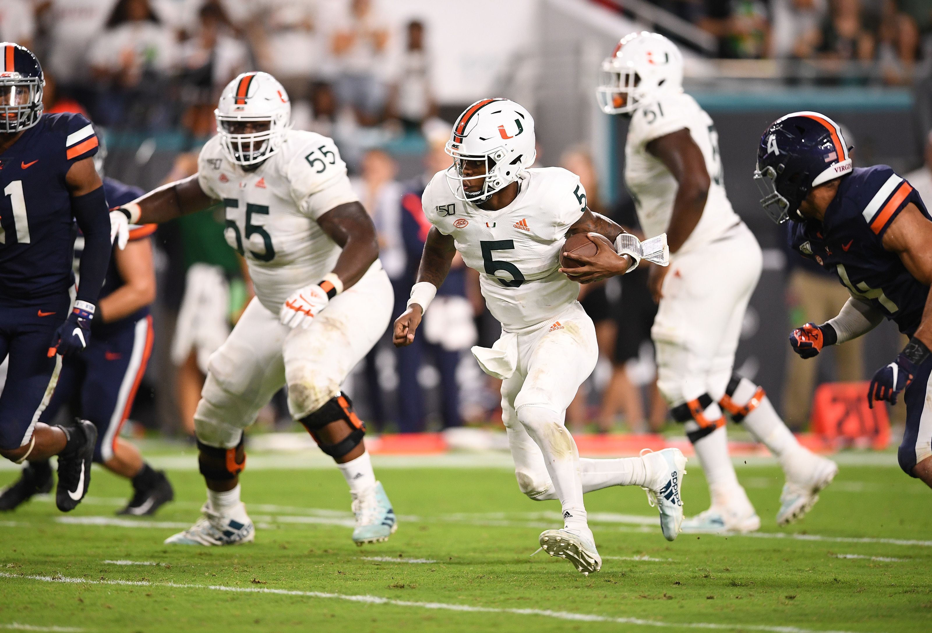 Manny Diaz states Miami football staying with Jarren Williams