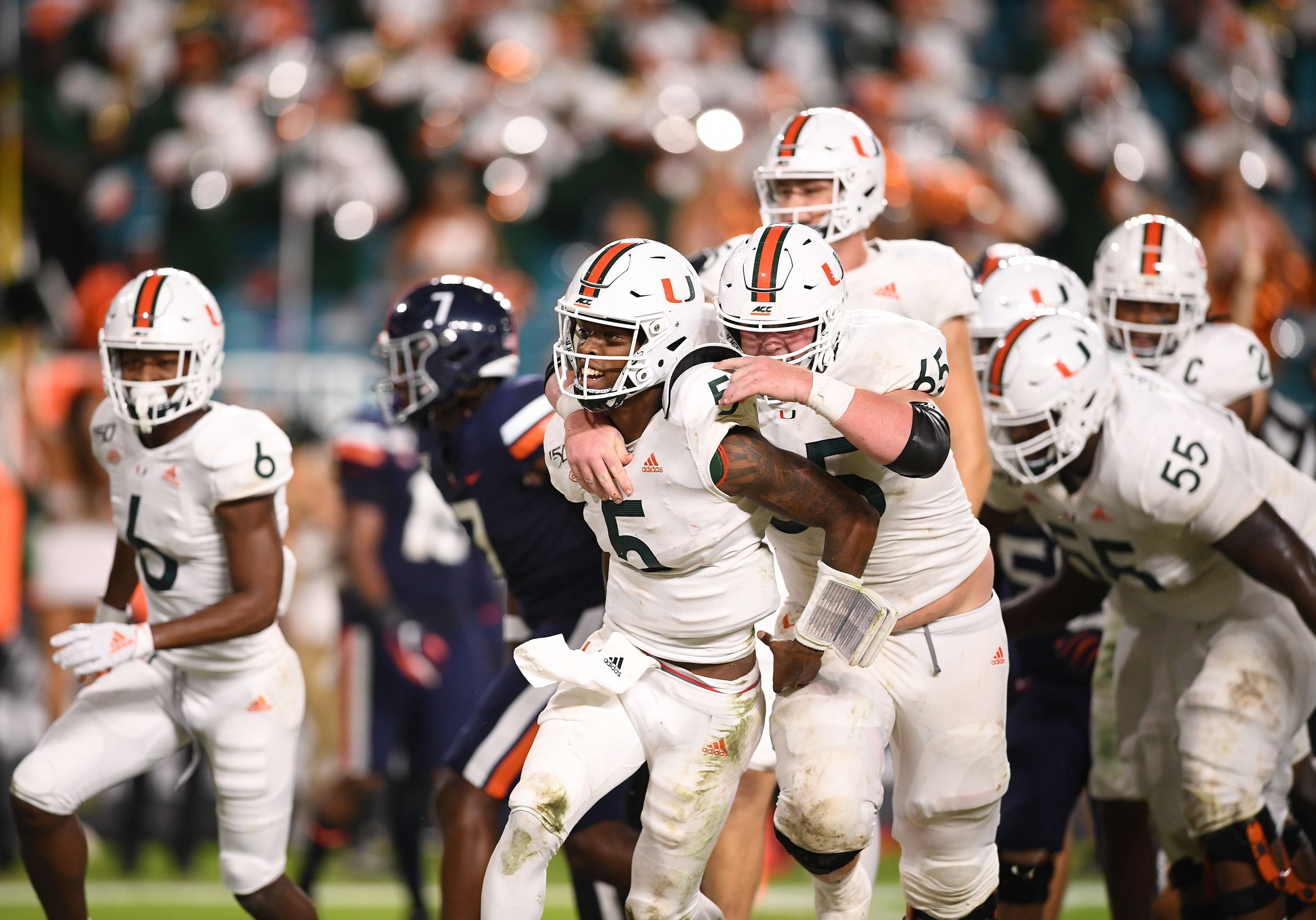 Miami football defeats Virginia 17-9 behind elite red zone defense