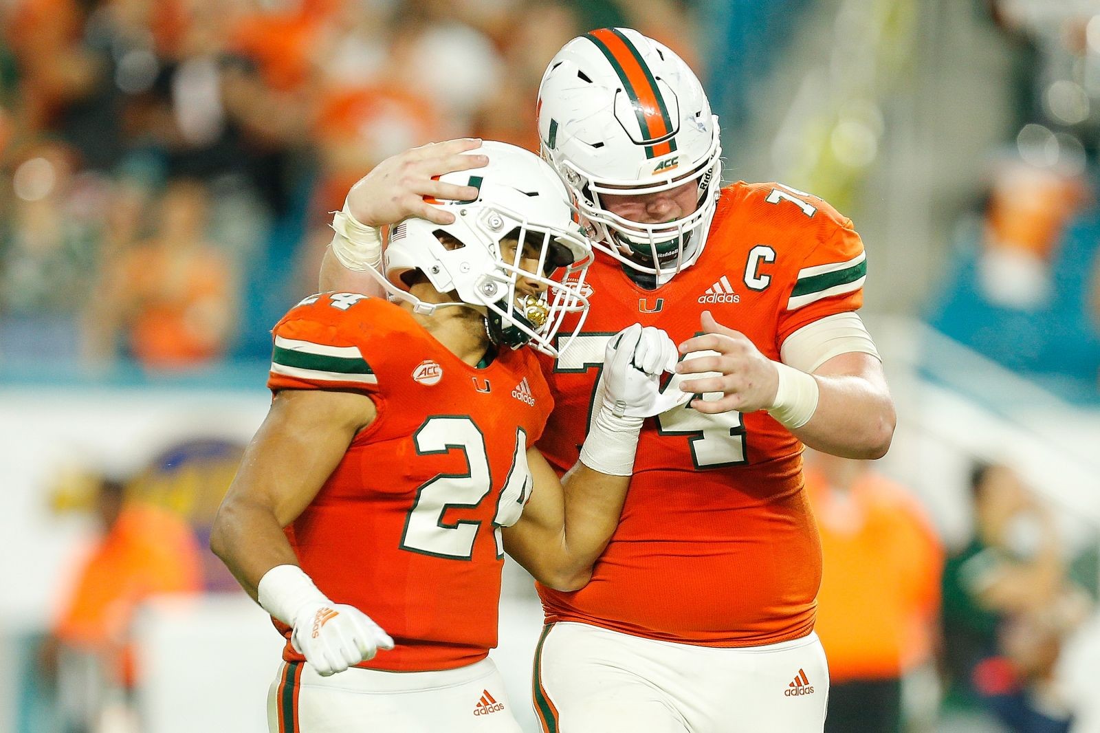 Miami football team won’t be impacted by OT George Brown departure