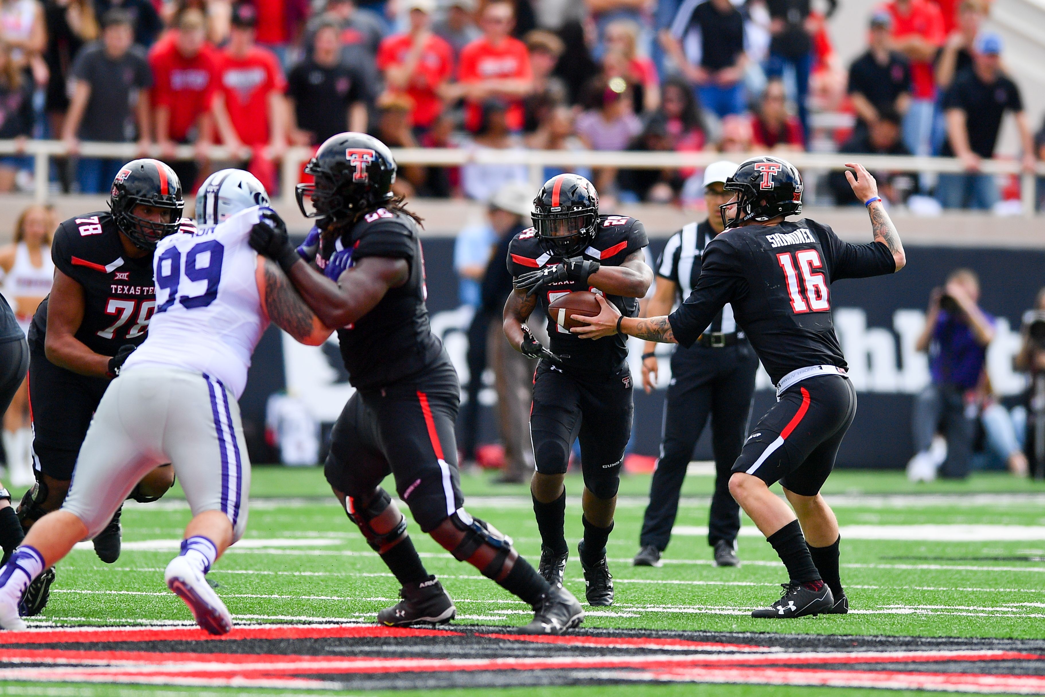 Texas Tech Football: Young offensive line showing improvements