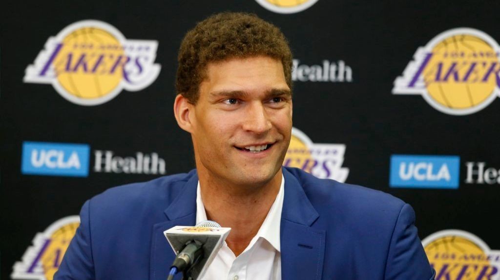 Brook Lopez is happy to get his shot with the Lakers