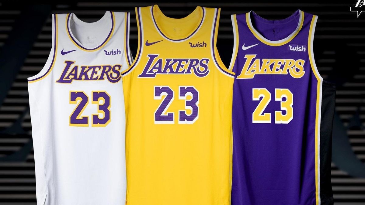 Lakers unveil new uniforms with retro look to the 1980s Showtime era