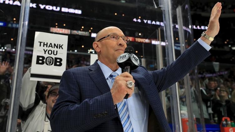 Kings will honor former broadcaster Bob Miller with a statue outside ...
