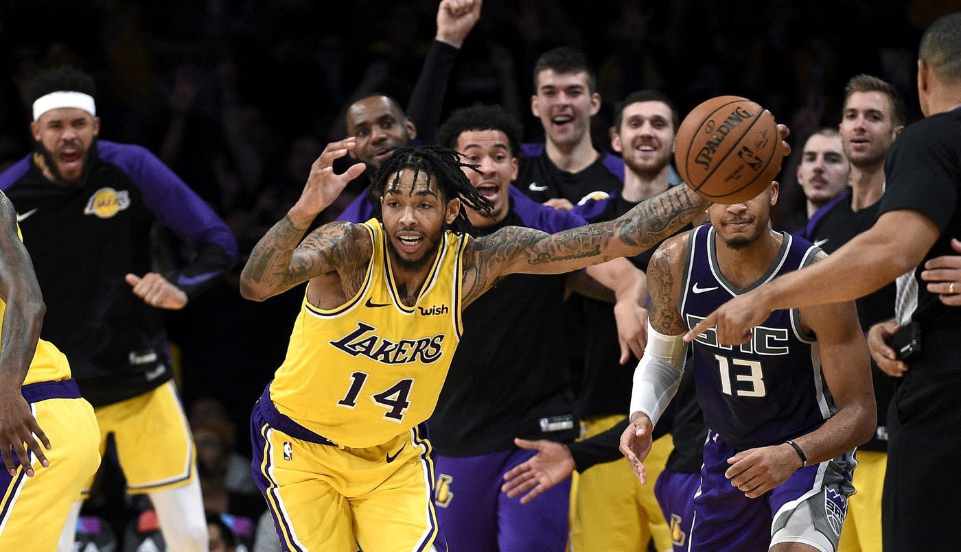 Lakers forward Brandon Ingram is earning raves from LeBron James