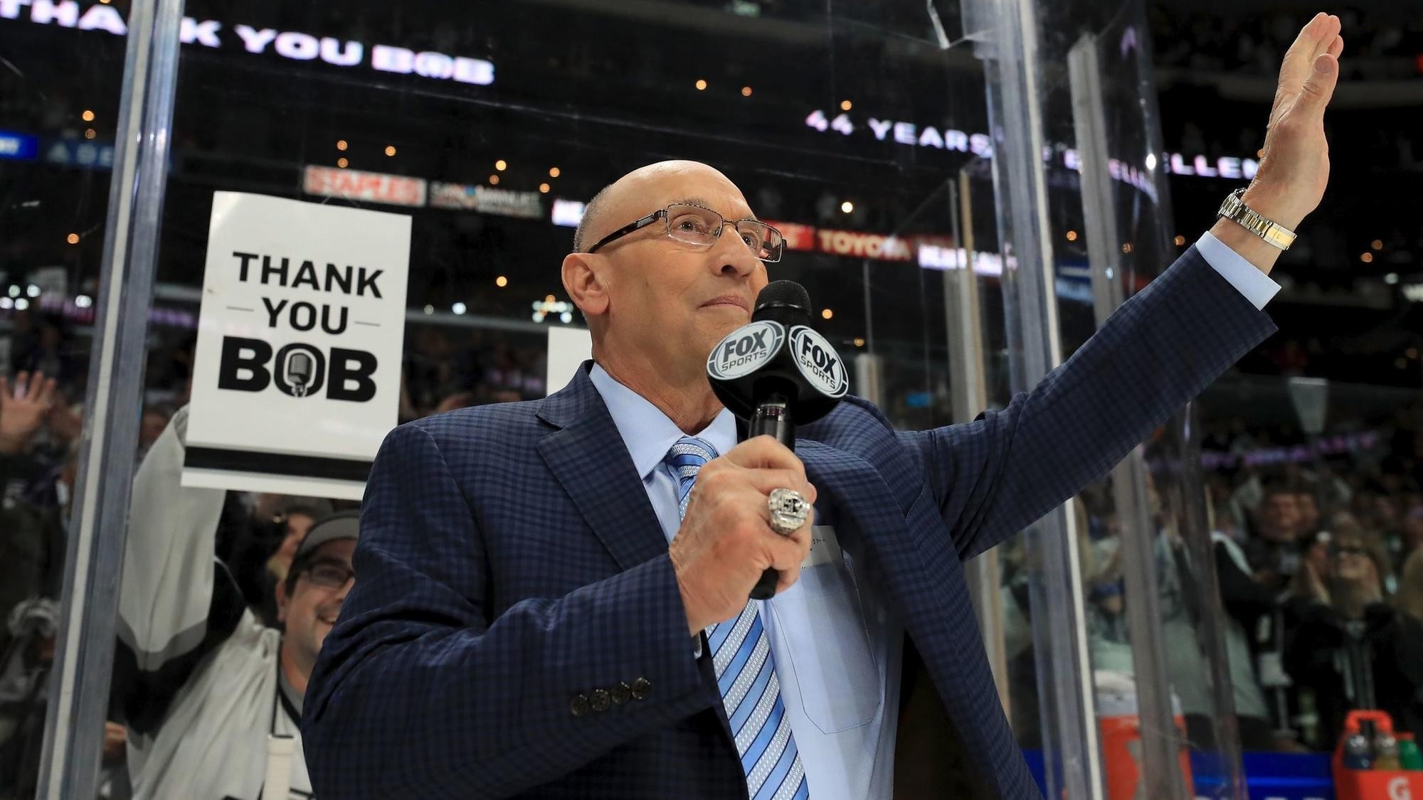 Longtime Kings broadcaster Bob Miller will have statue of him unveiled ...