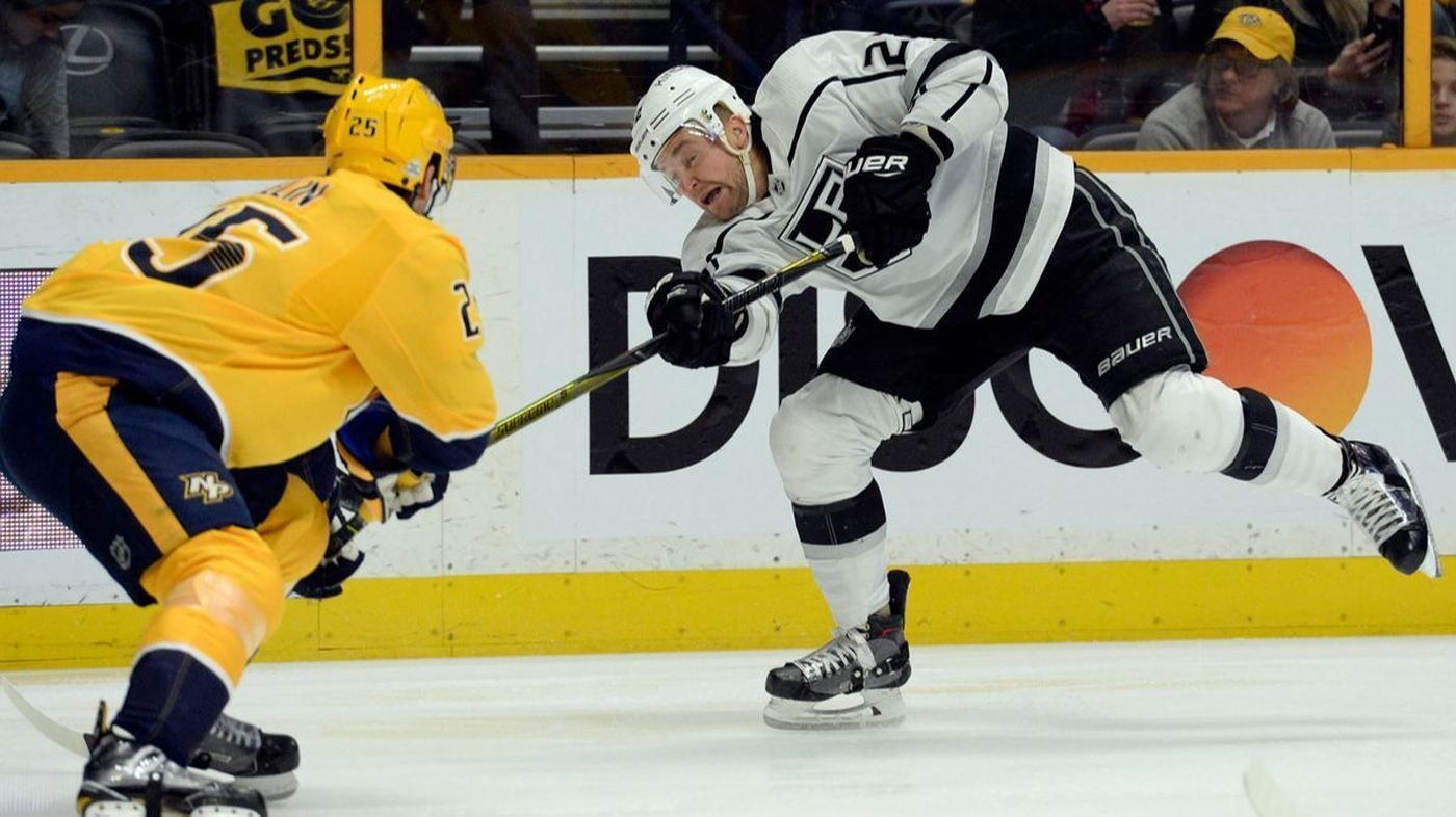 Trevor Lewis has another responsibility with the Kings — scoring more goals