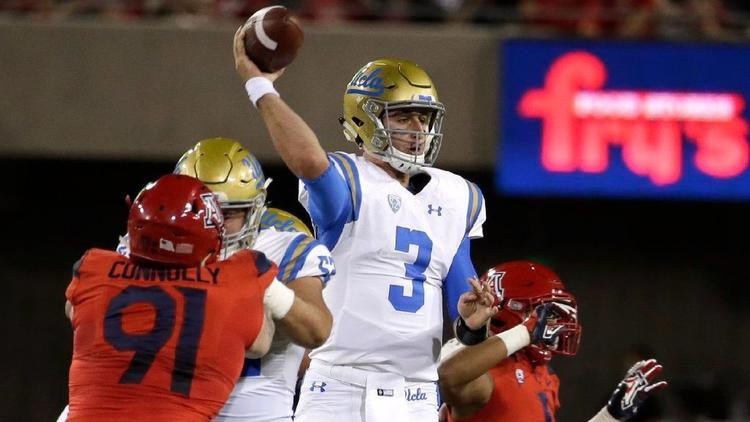 UCLA's Josh Rosen hopes to erase painful memory of Arizona game