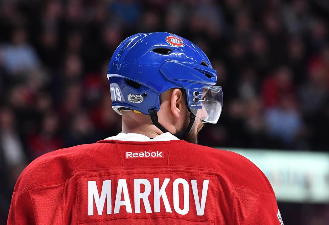 LOOK: Andrei Markov makes KHL season debut after 16 seasons with Canadiens