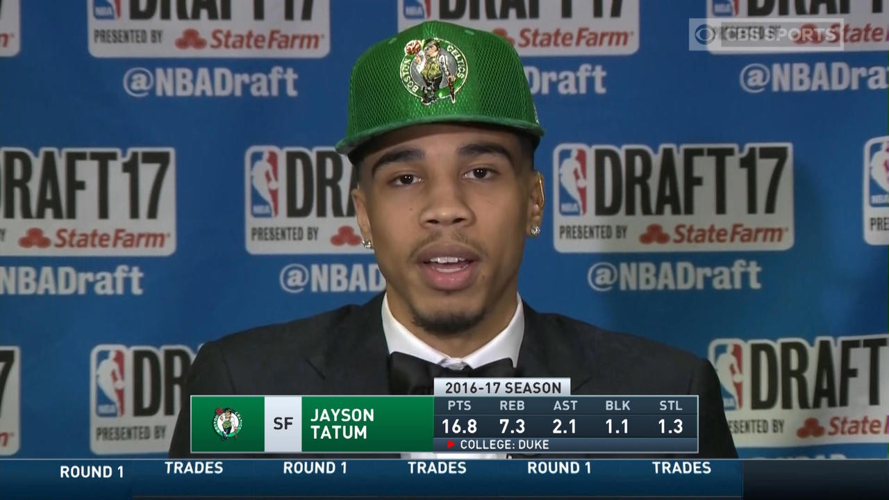 NBA Draft: Celtics swing big with Jayson Tatum, who gives them ...