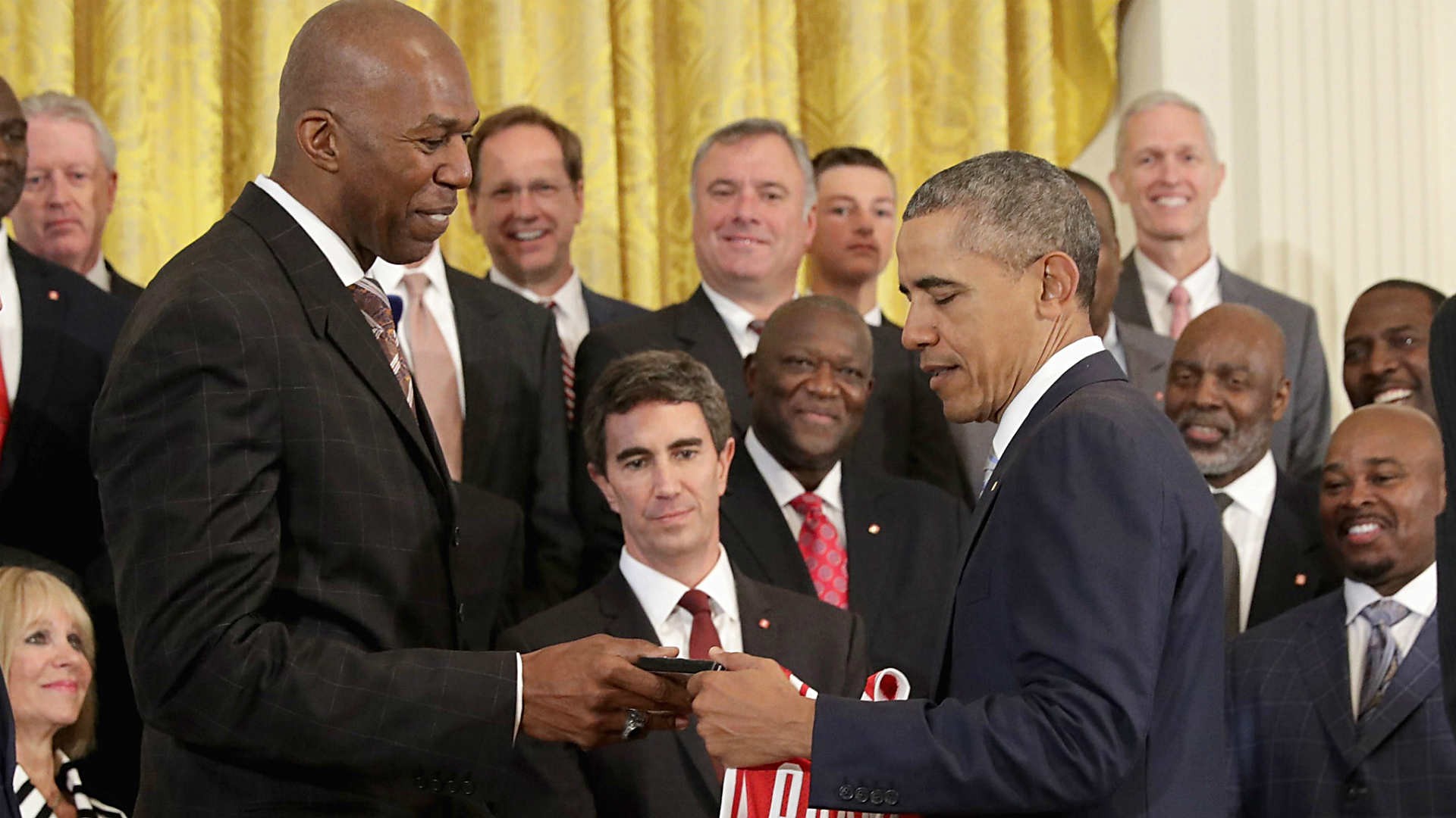 N.C. State's 1983 championship team finally gets White House visit