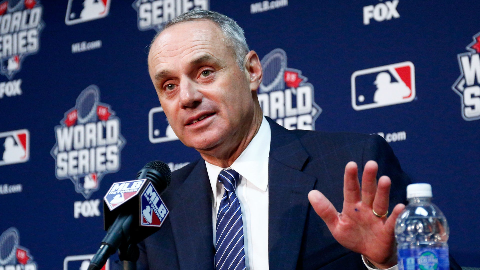 MLB commissioner Rob Manfred optimistic about new labor deal, foresees ...