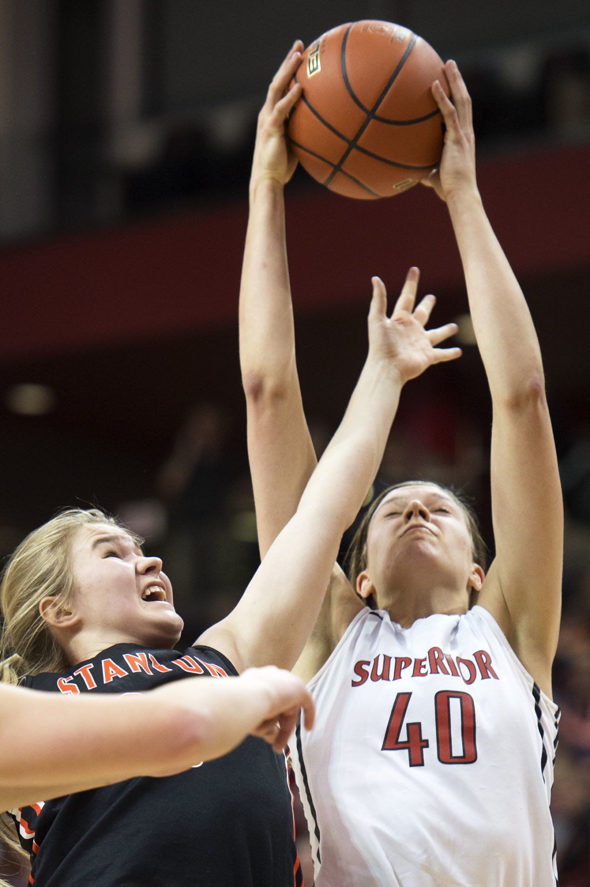 The Scene: Despite being foes' center of attention, Superior's Meyer ...