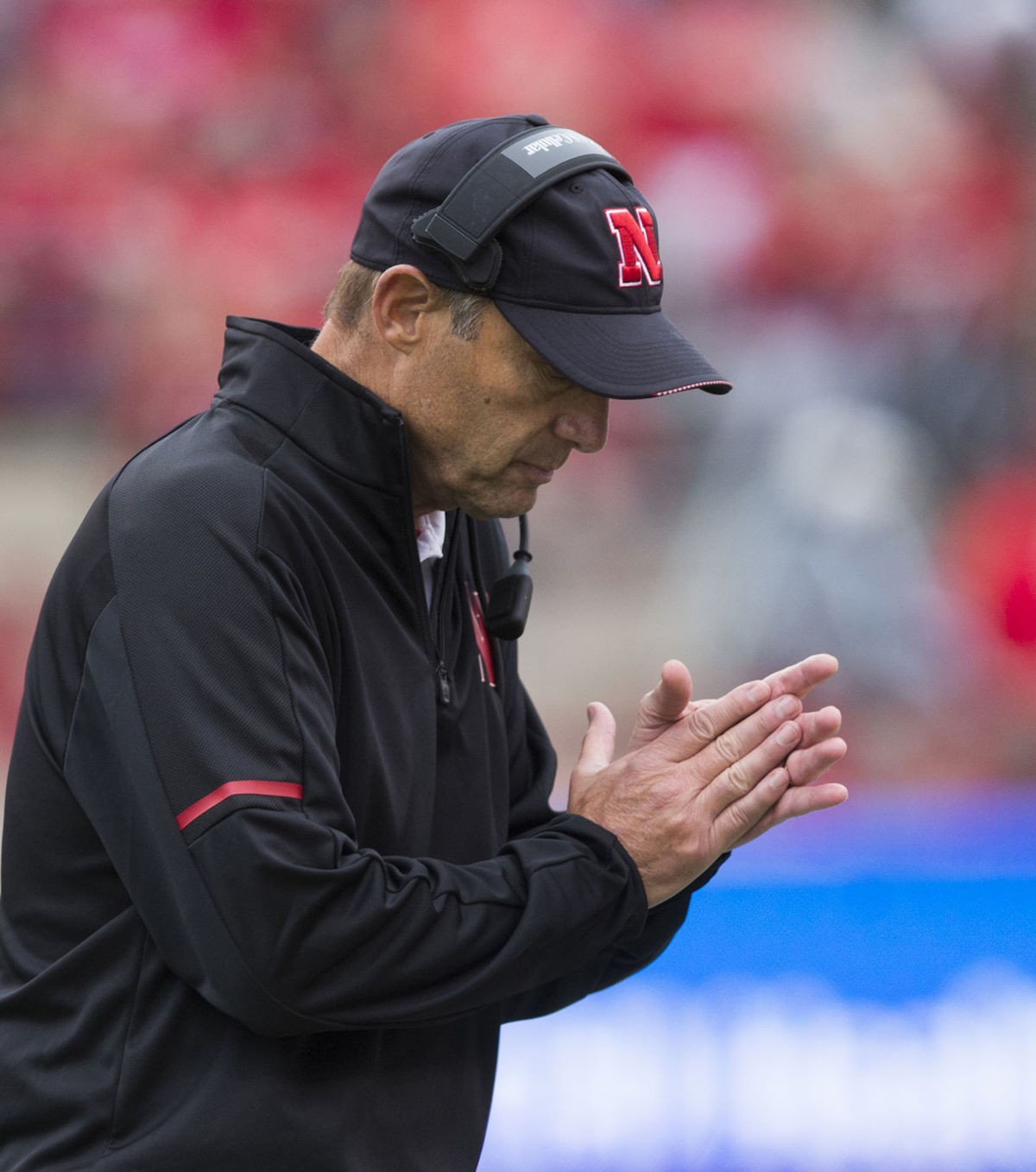 Steven M. Sipple: Riley's look of fatigue and concern ... we've seen ...