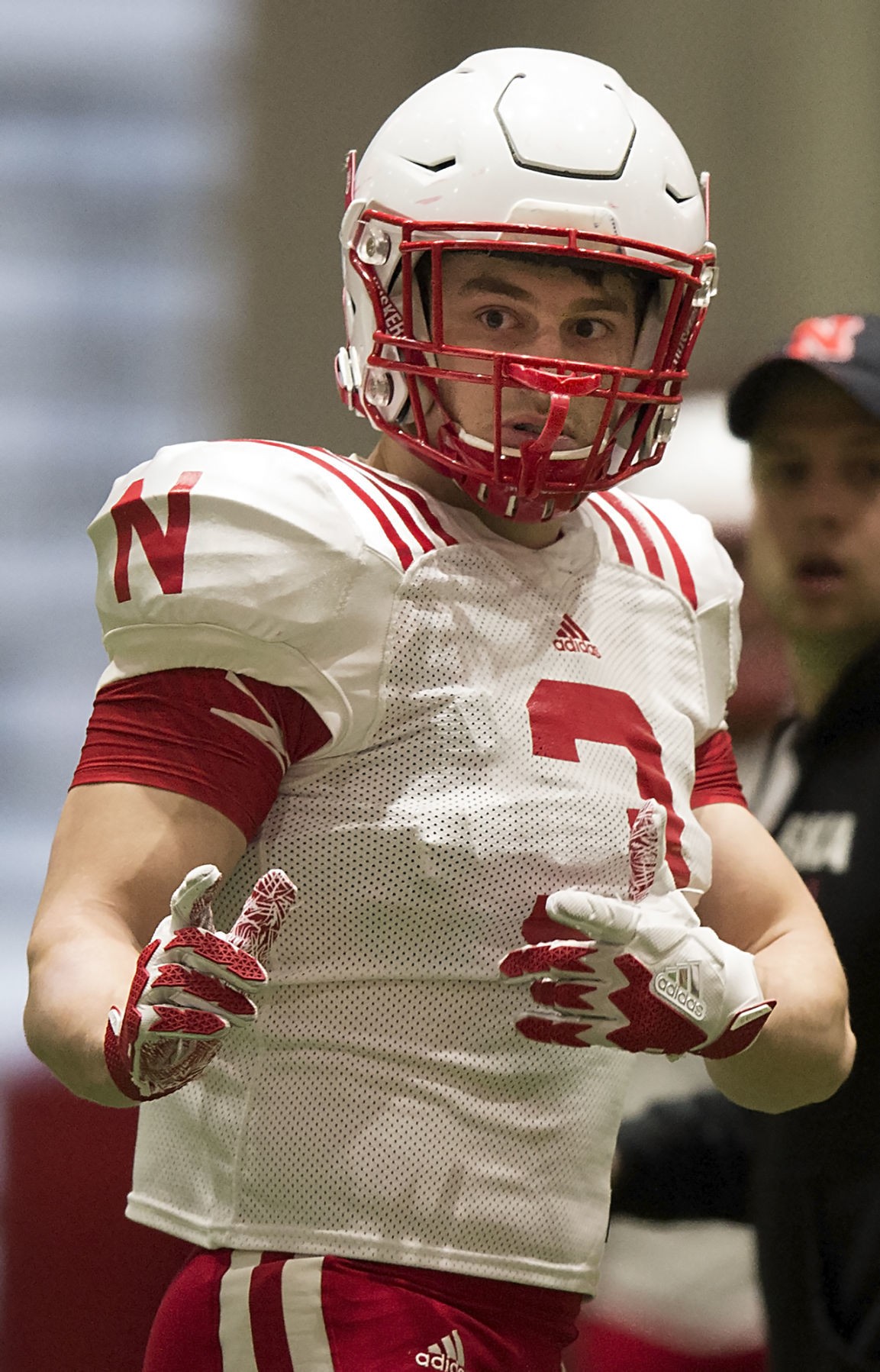 Husker linebacker Honas letting game speak for him