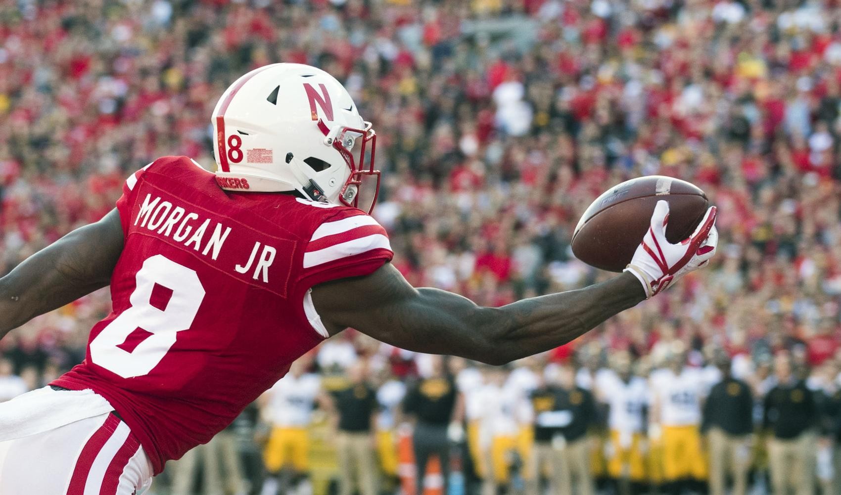 NFL Draft is great, but WR Husker Morgan really excited to 'get back to ...