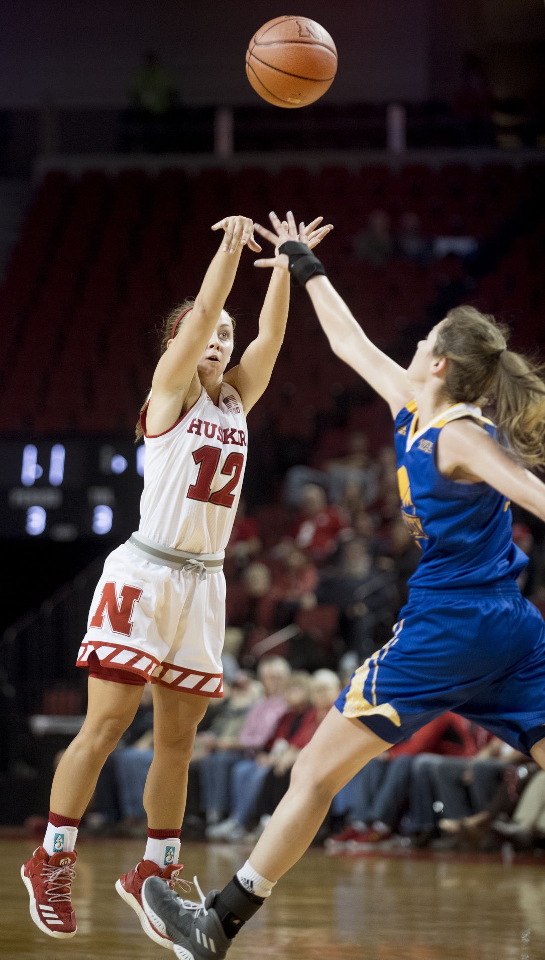 Emily Wood looking up at the best season of her career