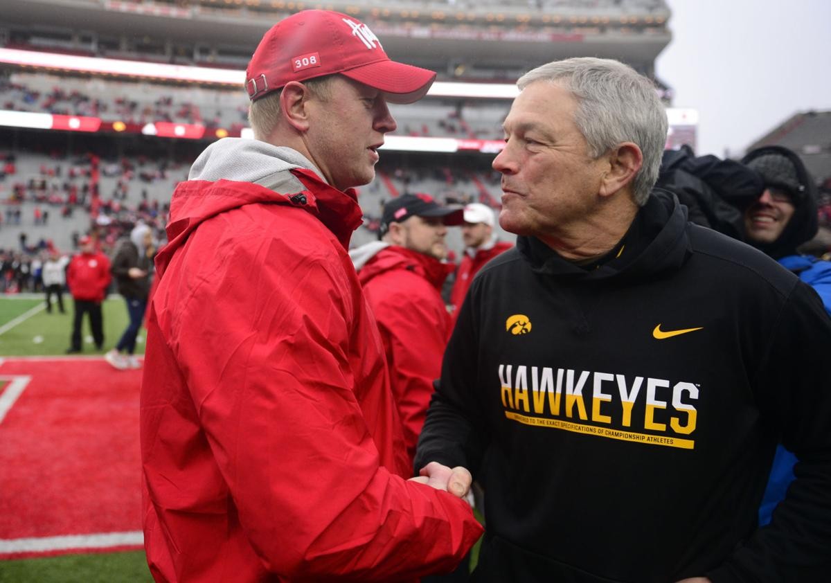 Erik Chinander says of Nebraska-Iowa: "The level of the rivalry is ...