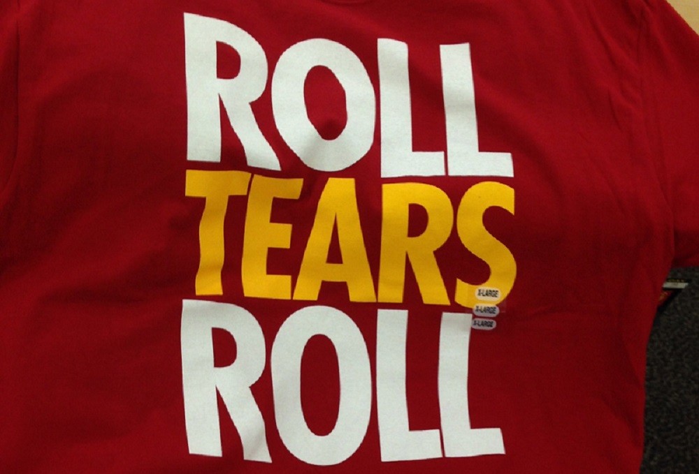 USC bookstore selling ‘Roll Tears Roll’ shirts ahead of Alabama season ...