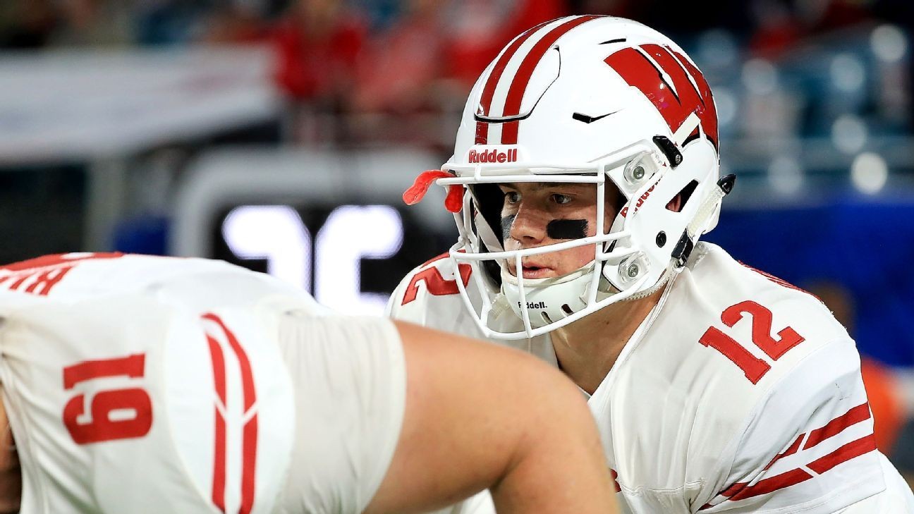 Jack Coan to start for Badgers; Alex Hornibrook in concussion protocol