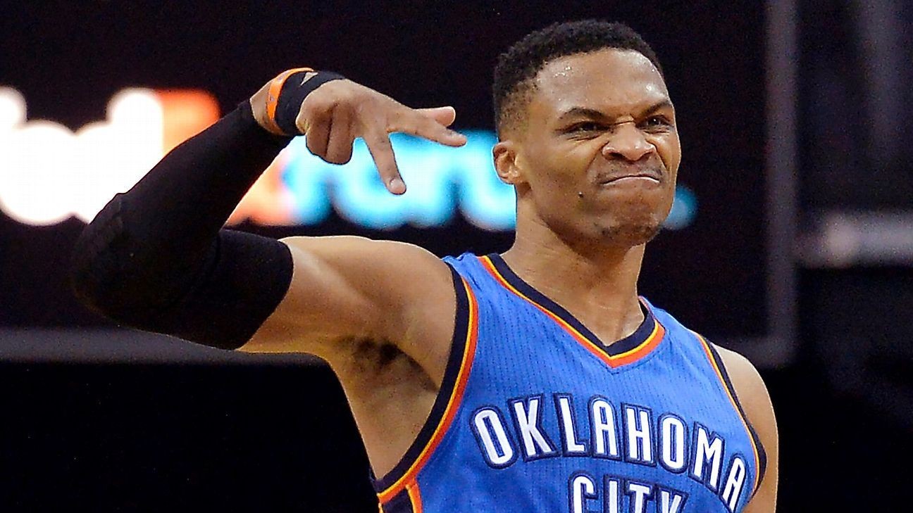 NBA players vote Russell Westbrook as MVP for 2016-17 season