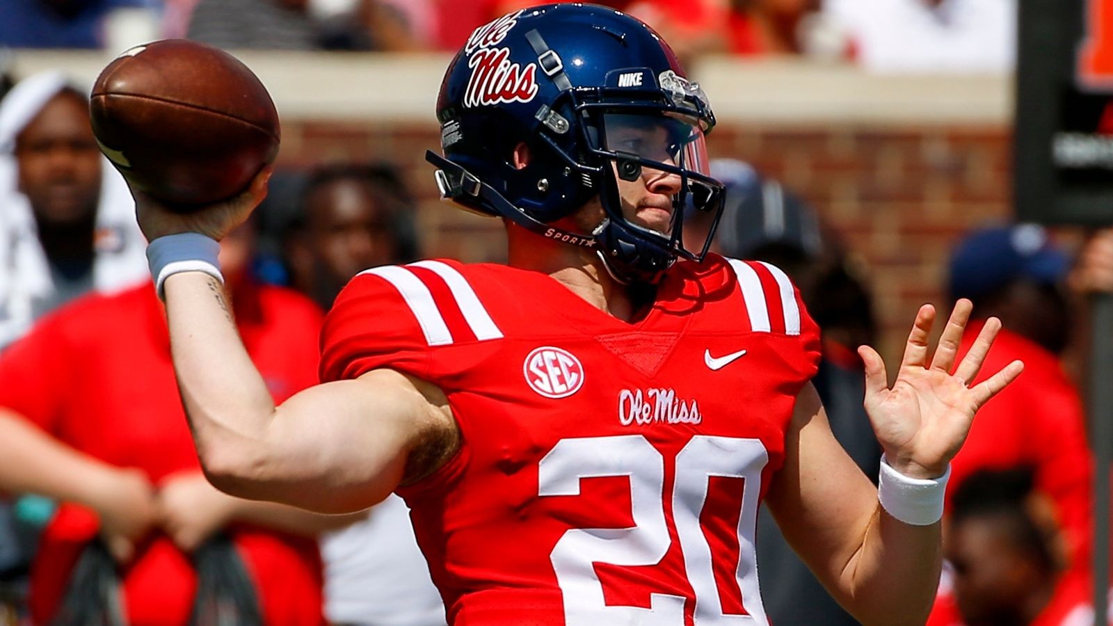 Patterson breaks school record in Rebels' win