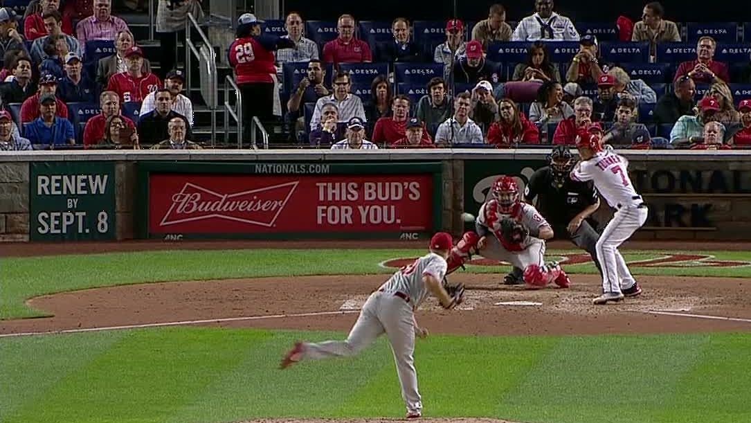 Turner hit in sixth lifts Nationals past Phillies 4-3