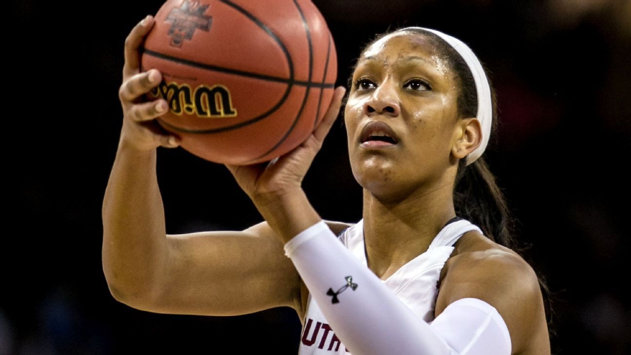 South Carolina star A'ja Wilson out for regular-season finale at Tennessee