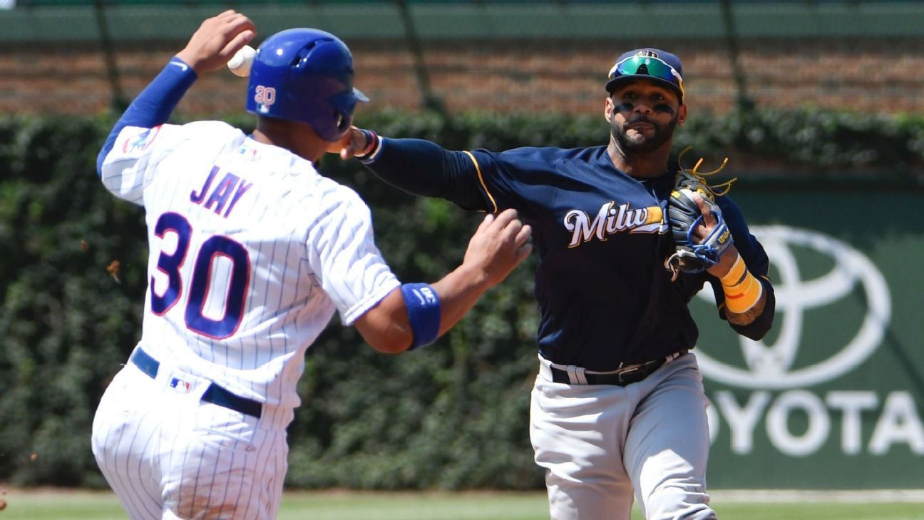 Friday night slights: Brewers-Cubs rivalry heats up