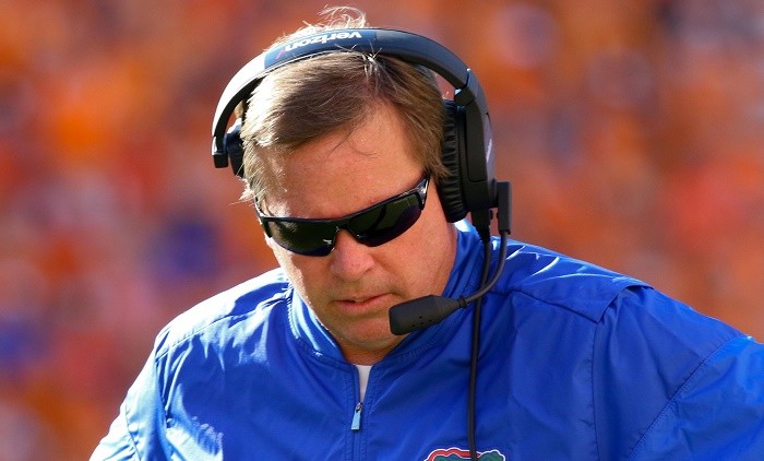 No, Jim McElwain didn’t get ‘singed’ at the Outback Bowl